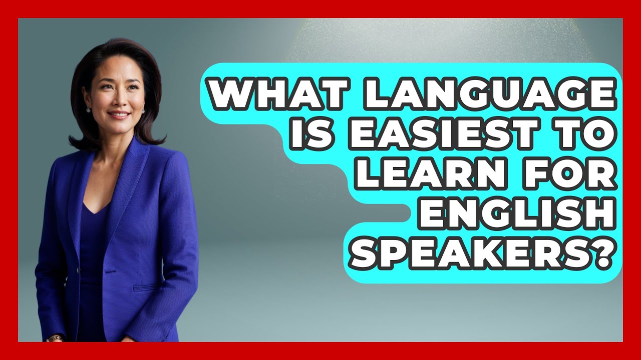 What Language Is Easiest To Learn For English Speakers? - The Language ...