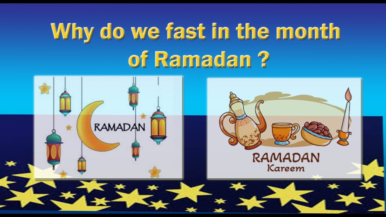 Why do we Fast in the month of Ramadan? - YouTube