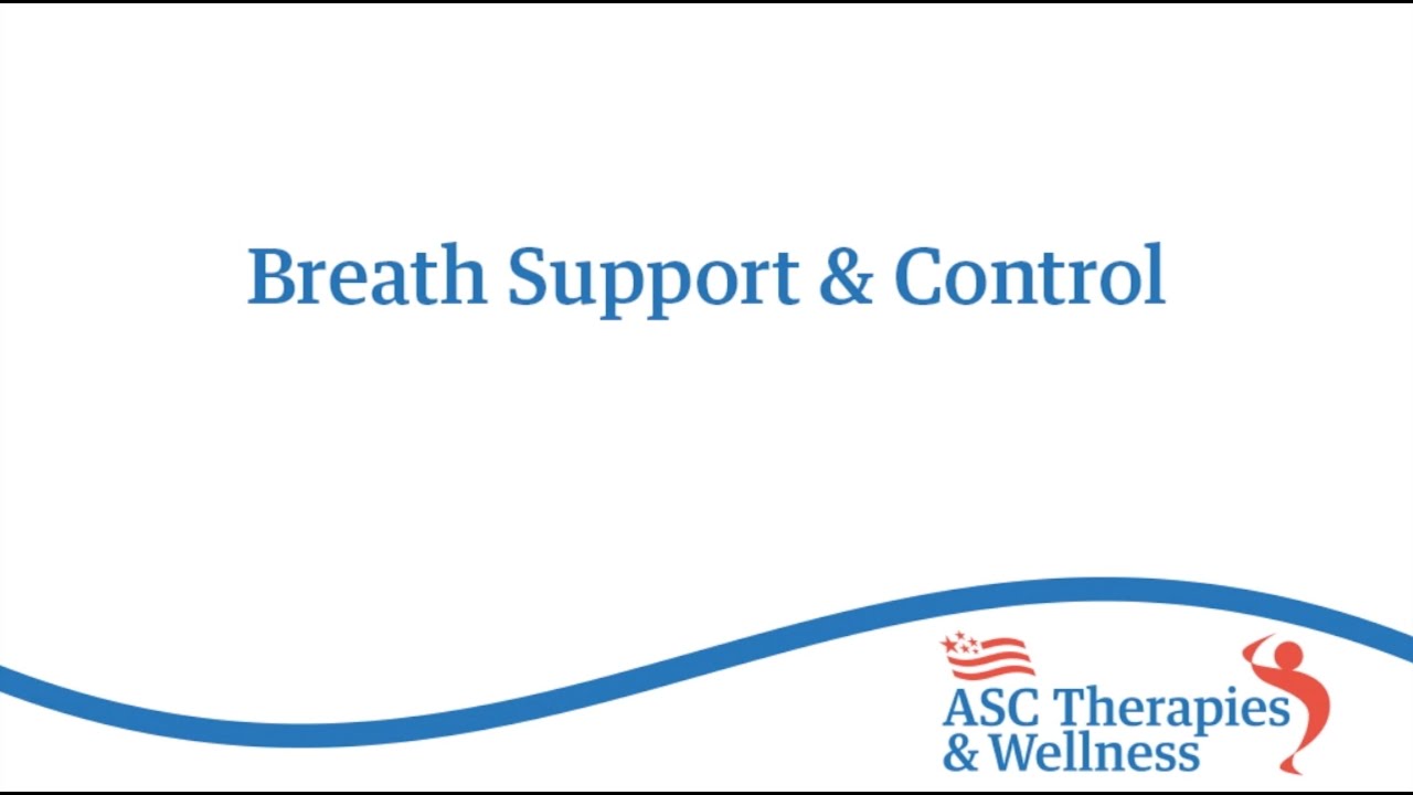 Breath Support & Control - YouTube