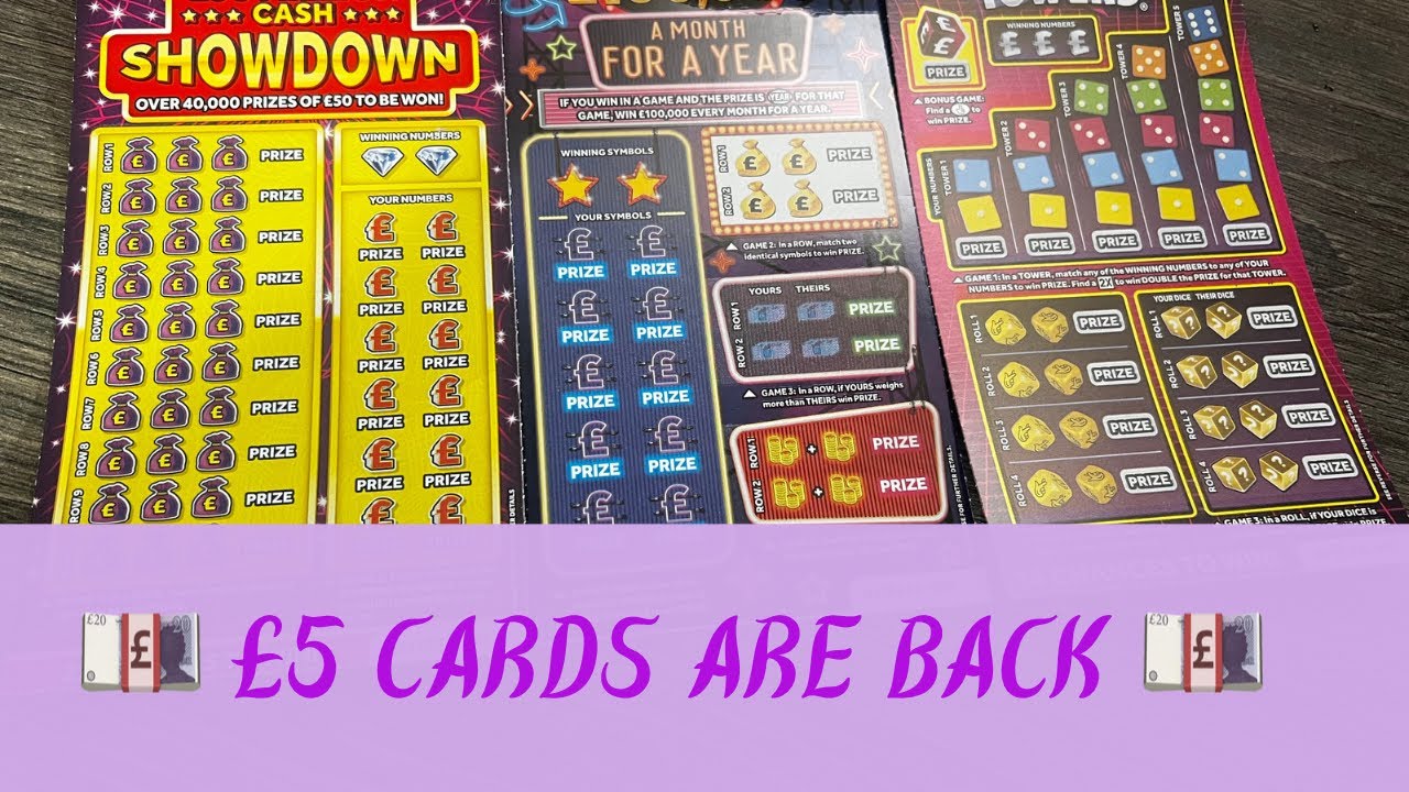 💰 £5 WEEKEND BATTLE 💰SMALL VS BIG SCRATCH CARDS FROM THE NATIONAL ...