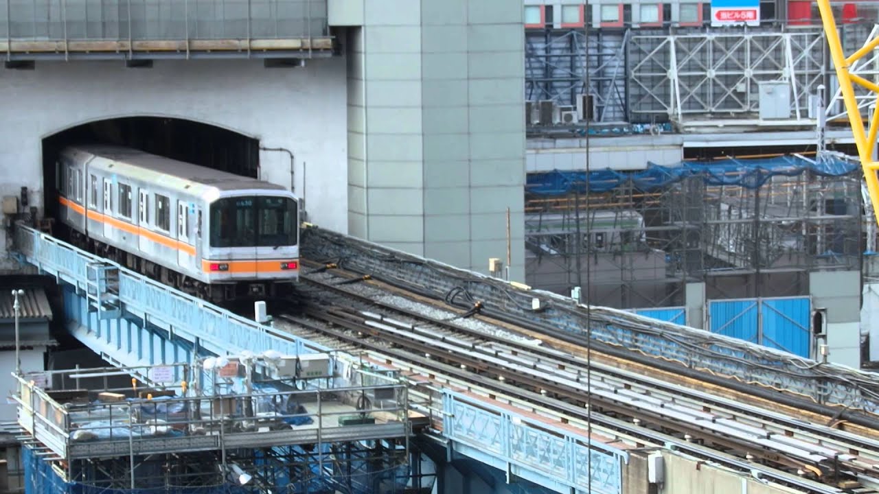 東京メトロ銀座線01系 渋谷駅到着 Tokyo Metro Ginza Line 01 series EMU - YouTube