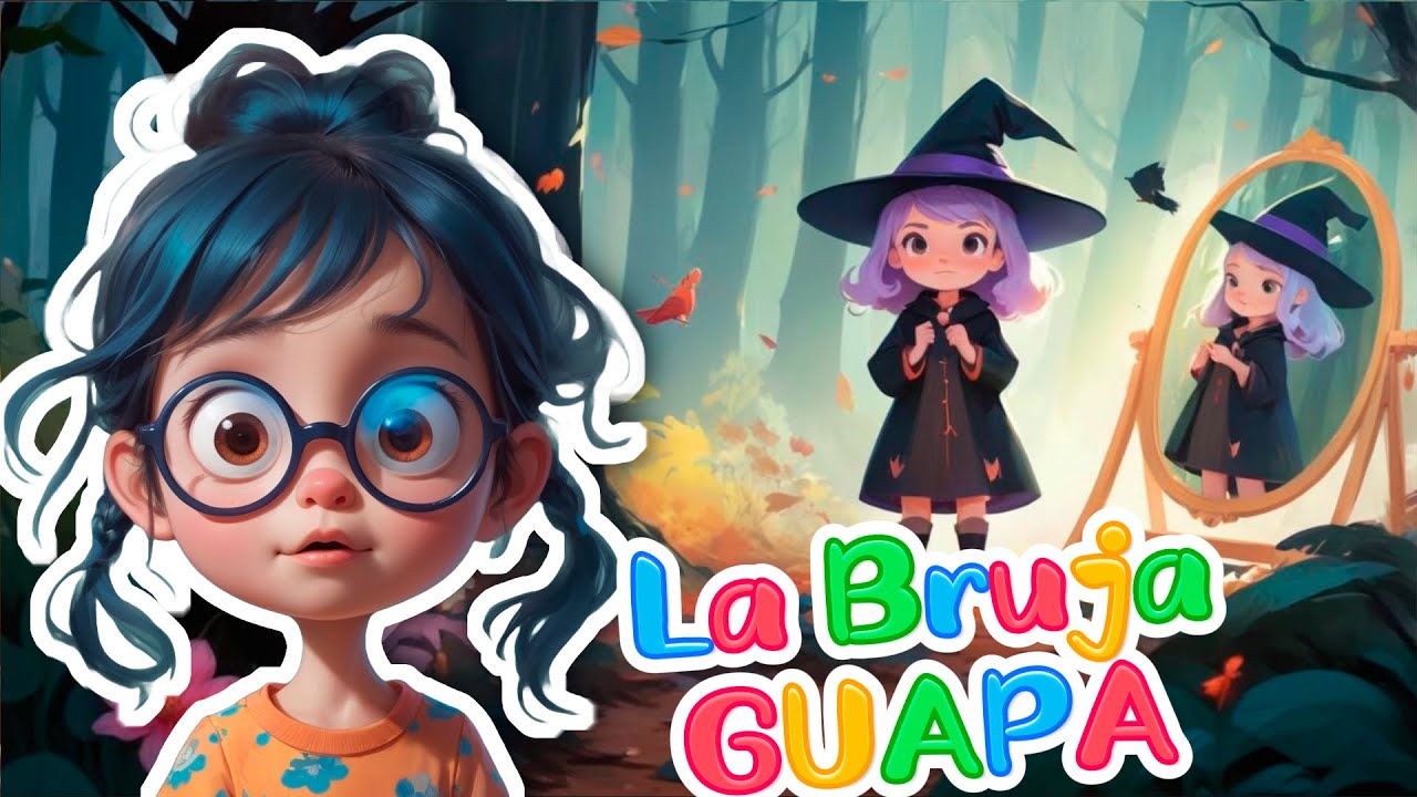 🧙‍♀️ La Bruja Guapa 🧙‍♀️ 🐉👑 | Divertida historia y Cuento para Niños ...