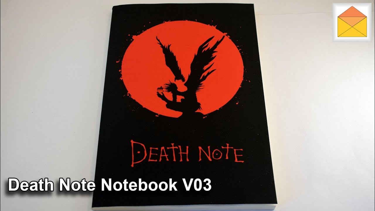 Death Note Notebook V03 - YouTube