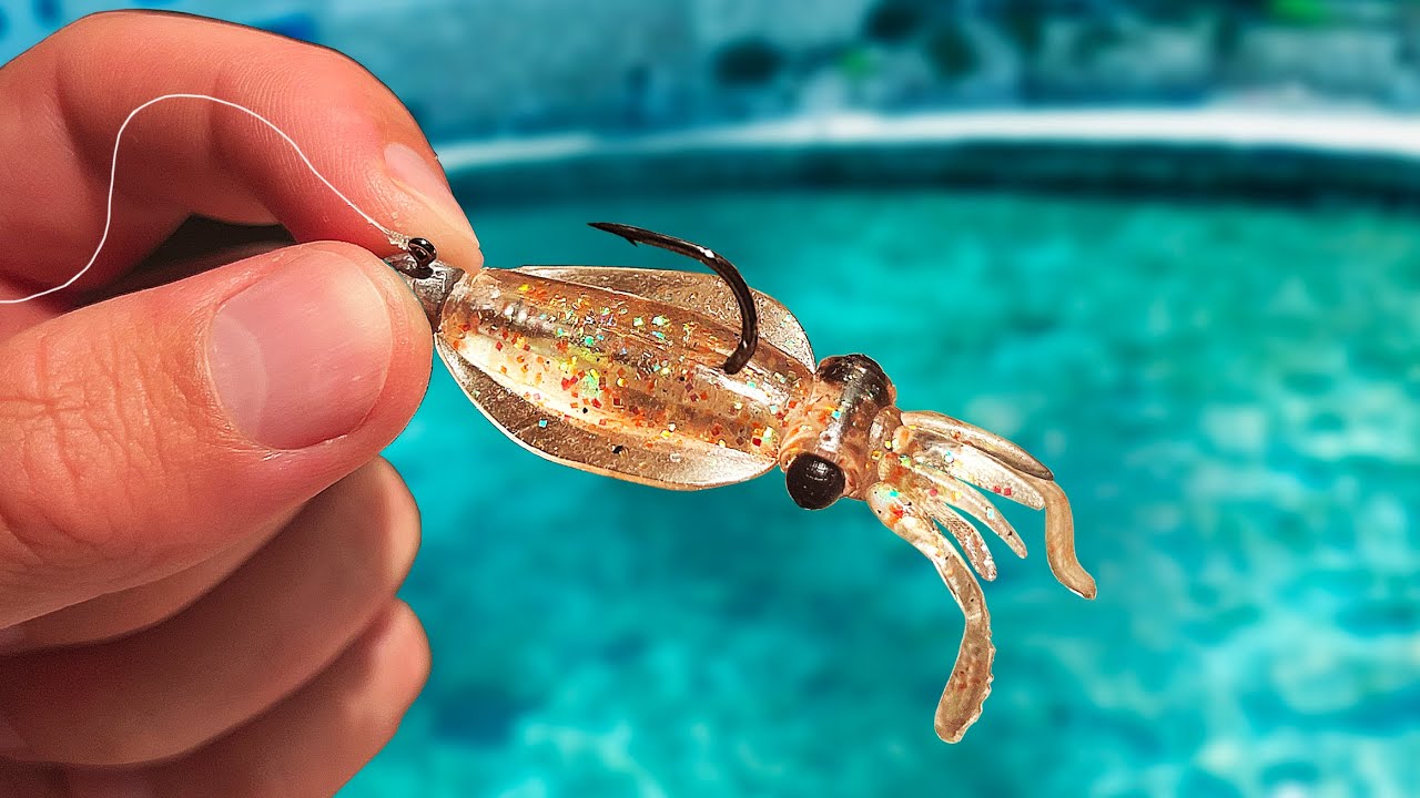 This Ultra Realistic SQUID LURE Got SMASHED!! - YouTube