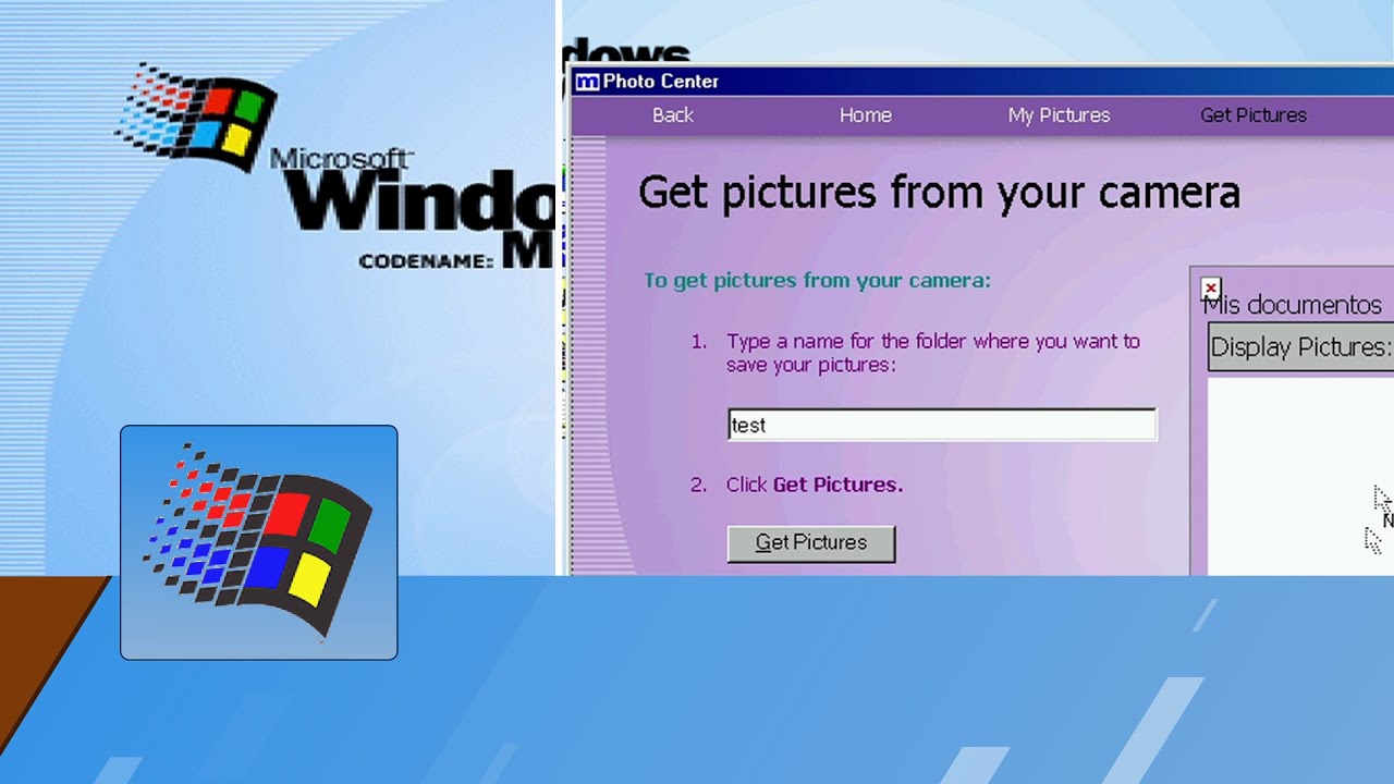 Probando versiones beta de Windows ME - YouTube