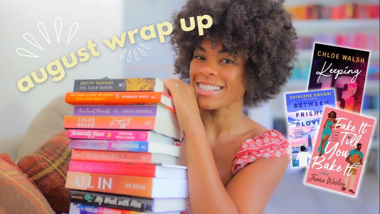 i read 15 books in august…here are my thoughts 💘 - YouTube
