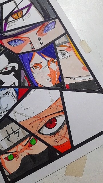 Drawing Obito | All Akatsuki members drawing challenge part-10 # ...