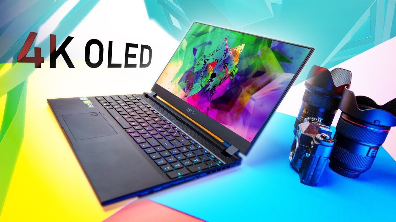 New Gigabyte 4K OLED Laptop. - YouTube