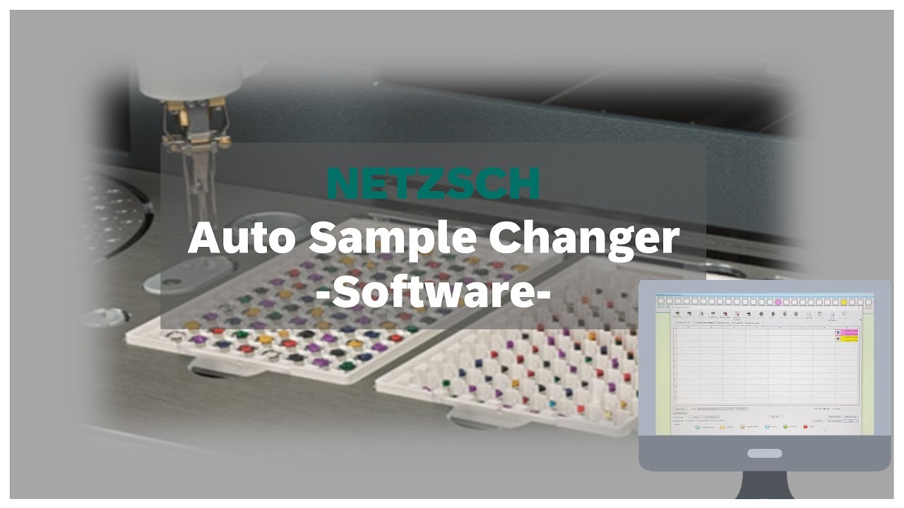 열분석&열물성│직관적이고 편리한 Auto Sample Changer Software. - YouTube