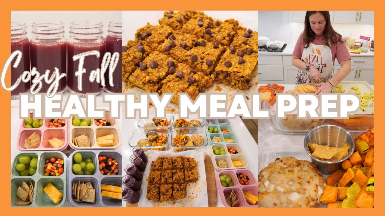 🍂COZY FALL Healthy Meal Prep Ideas For The Week | Easy Food Prep ...