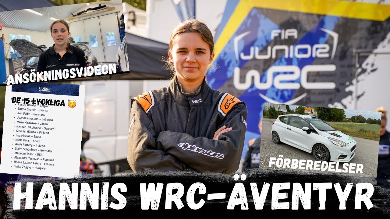 Hannis WRC-äventyr del 1👑 Förberedelser inför Polen🇵🇱 - YouTube