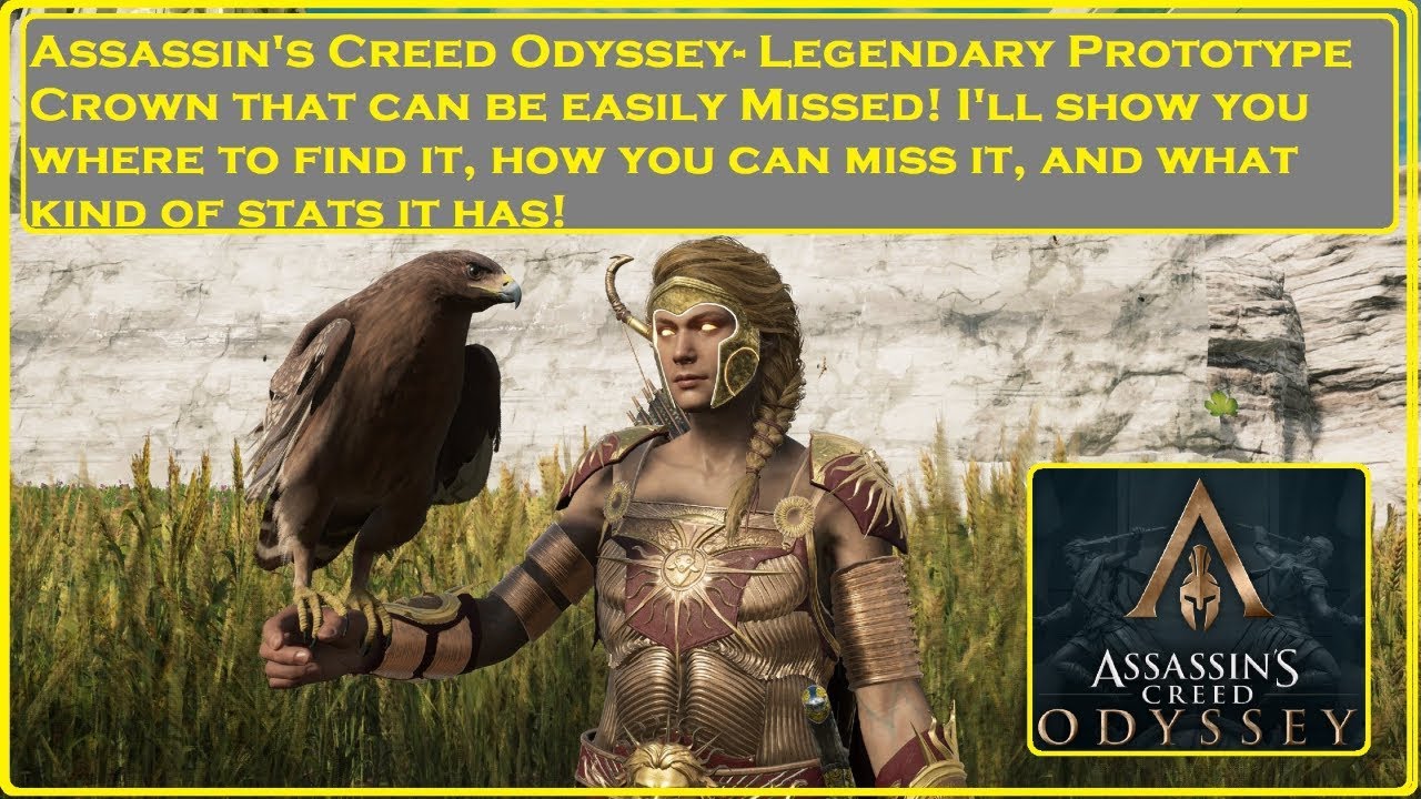 Assassin's Creed Odyssey - Missable Legendary Crown!!! - YouTube