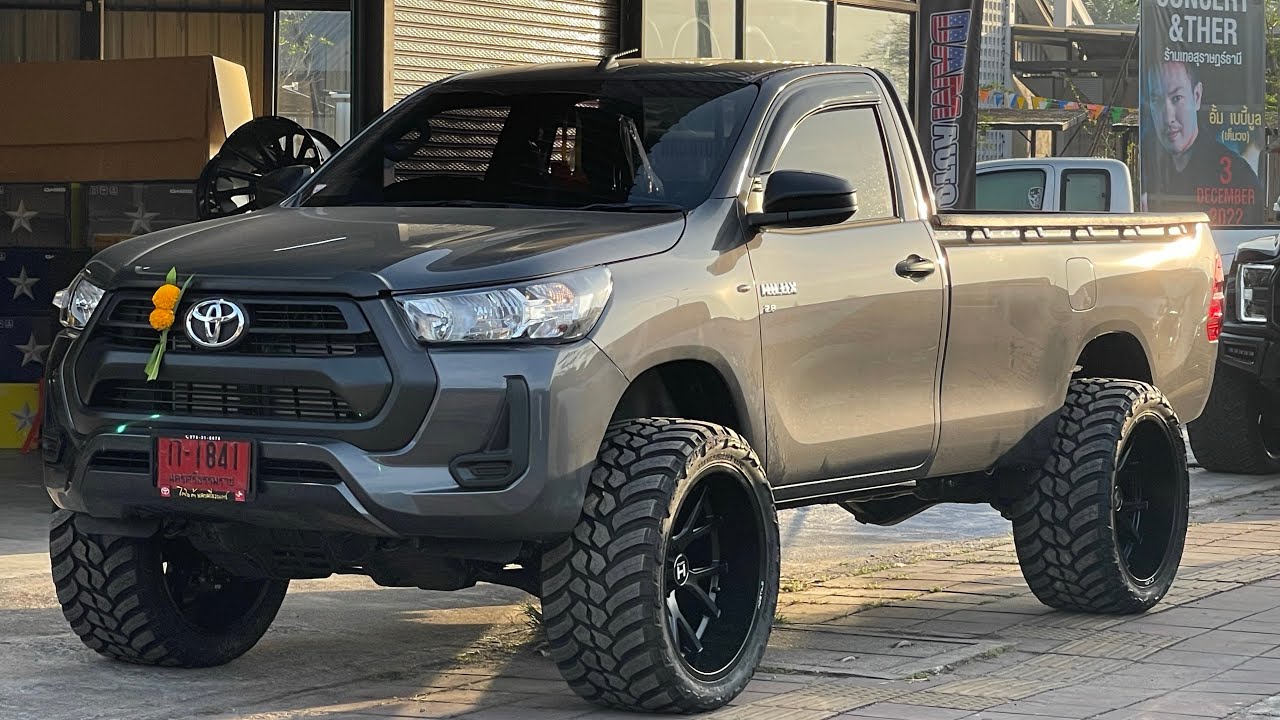 Revo Single cab Wheels22et-44 Tires 33x14.5r22. #damautocar #toyotarevo ...