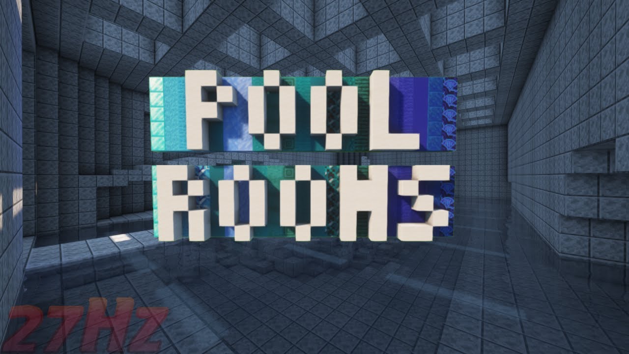 Pool Rooms Liminal Exploration Map in Minecraft - YouTube