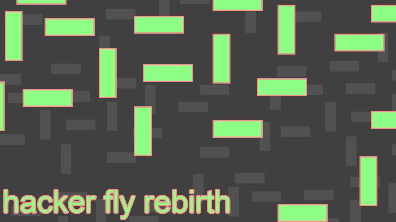 hacker fly rebirth (Hard Demon) By nabbbbbb & Others | Geometry Dash ...