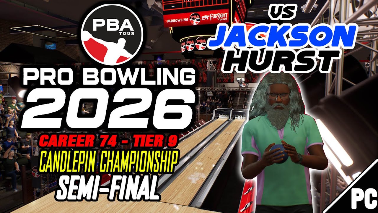 PBA Pro Bowling 2026 | CAREER 74 T9 | Duckpin Championship | SF | vs ...