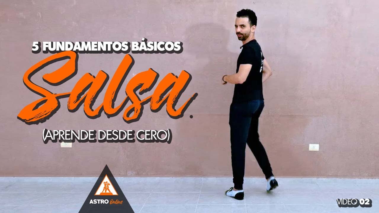5 Fundamentos de Salsa: 02 - Vuelta pivot 1 (derecha) - YouTube