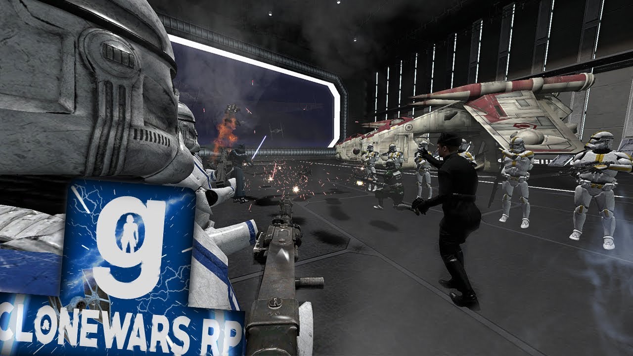 INVASION ENNEMIE !! #1/2 Gmod CloneWars RP [FR] - YouTube