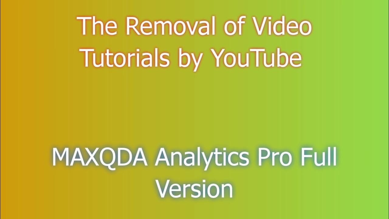 Easy Steps to Download & Free Install MAXQDA Analytics Pro - YouTube
