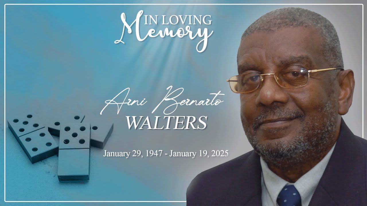 Celebrating the Life of Arni Bernarto Walters - YouTube