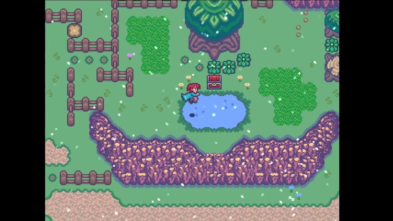 Testing blue tunic for Eldran (with the Solarus engine) - YouTube