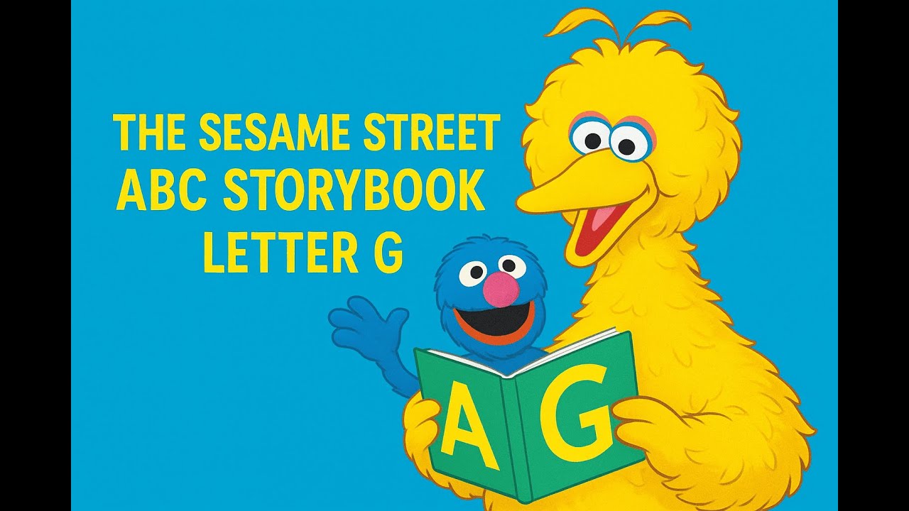 🟢📚 Sesame Street ABC Storybook: Letter G | Read-Aloud for Kids 🐸🍇 - YouTube