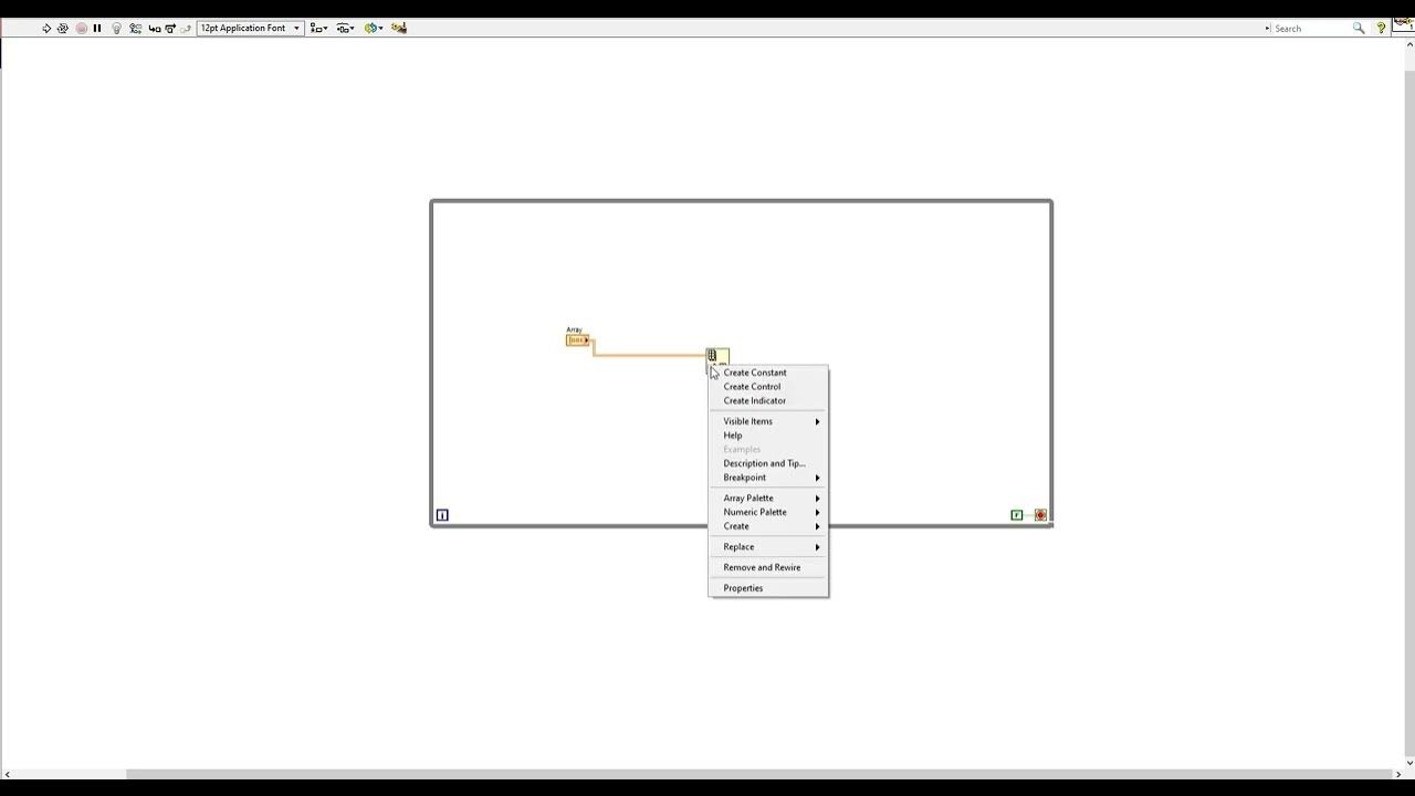 LabView Basic 1:LabView 2d Array Indexing in loop - YouTube