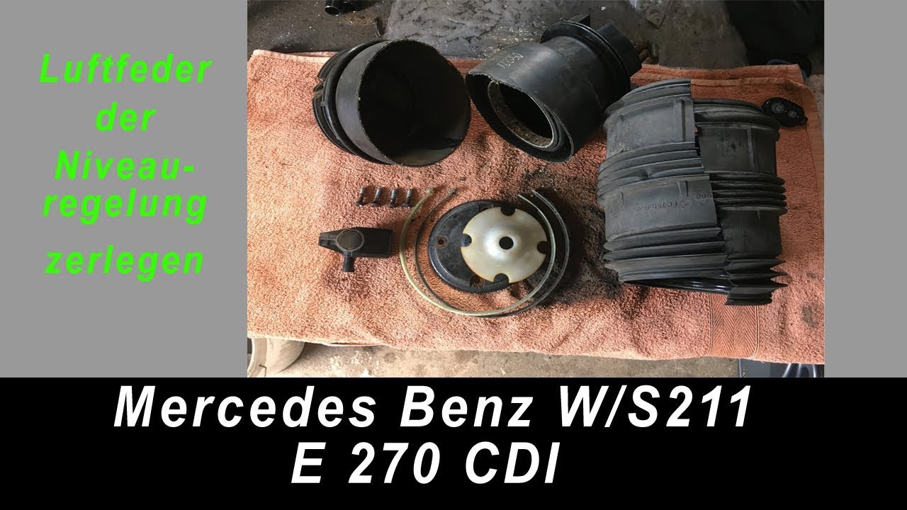 W211 Luftfederung Reparieren