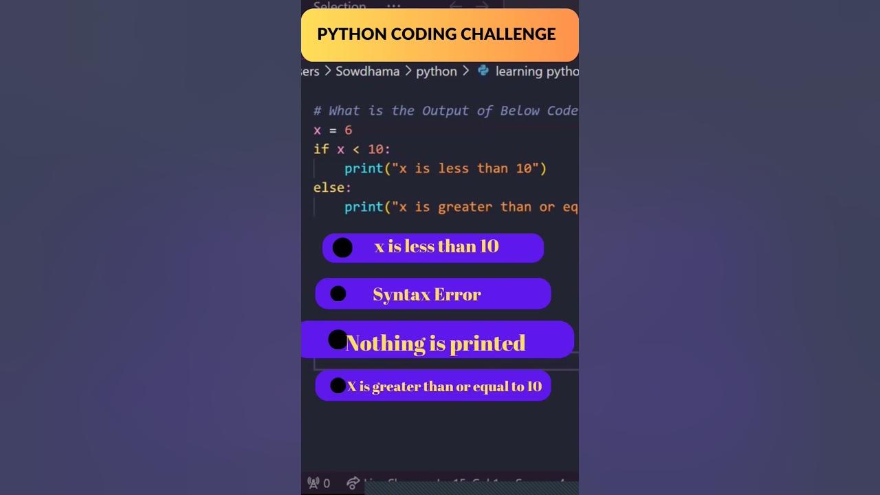 Python Coding Challenge Python Coding Codinginterview Youtube