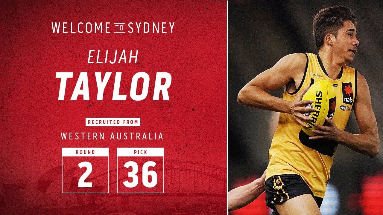 PICK 36: Elijah Taylor - Highlights - YouTube