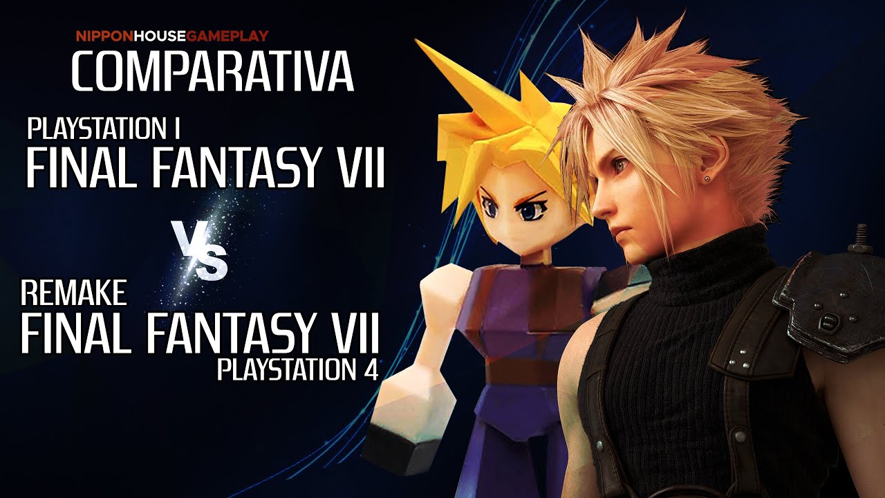 Comparación lado a lado: Final Fantasy VII Original vs Final Fantasy ...