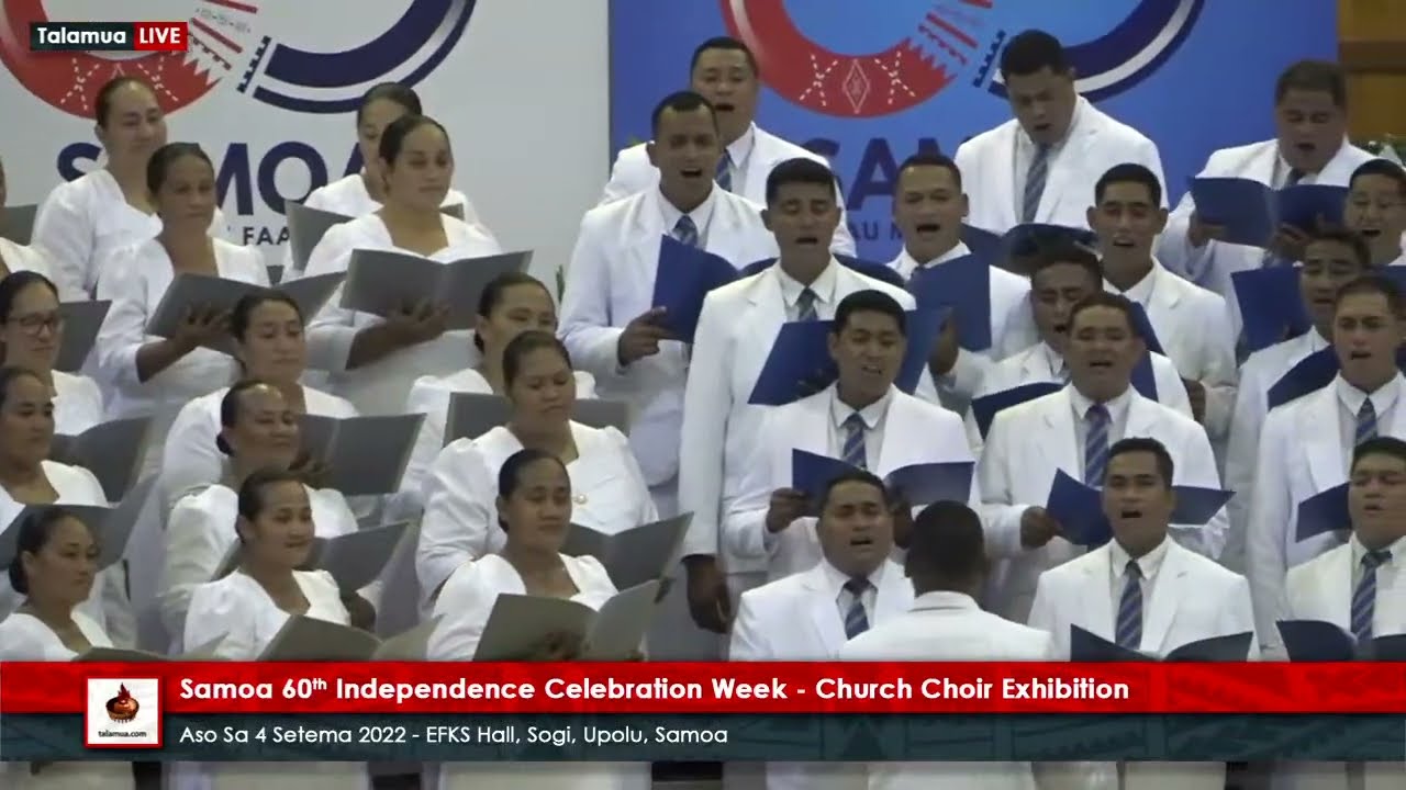 Samoa 60th Celebration: Official Prayer Service - Church Choir ...