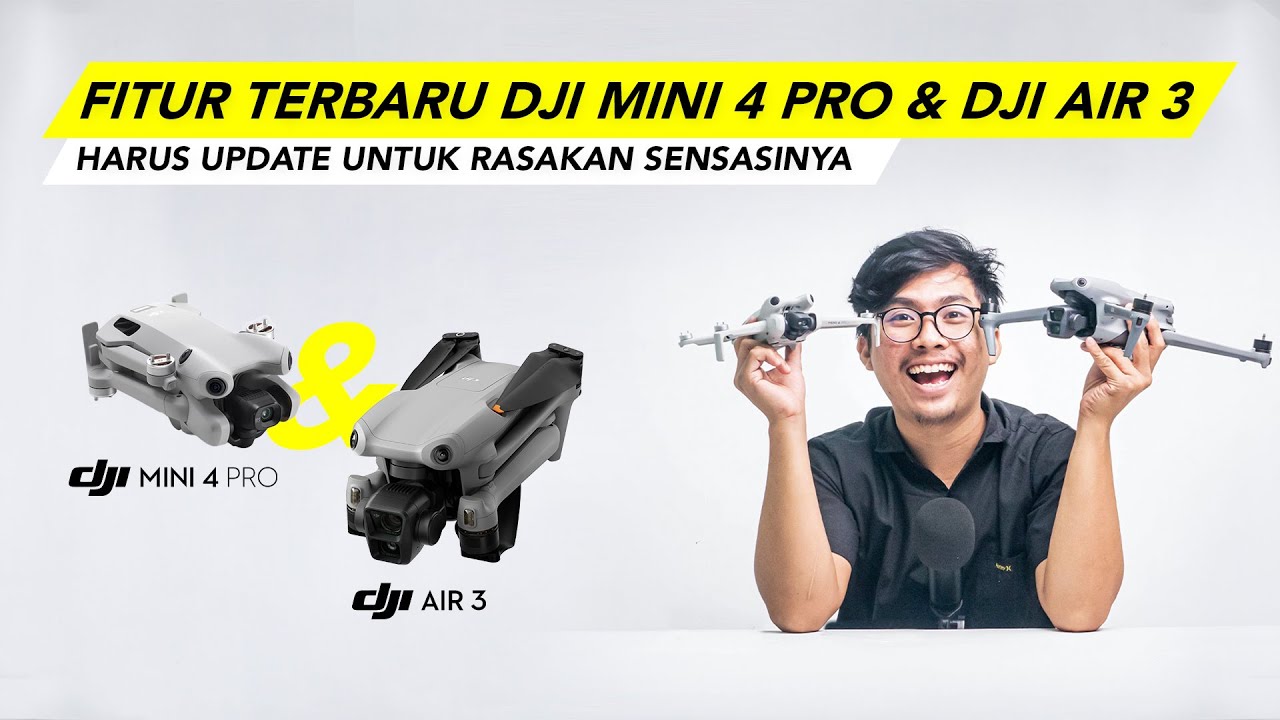 Firmware Terbaru DJI Mini 4 Pro & DJI Air 3 | Fitur Ini Gak Ada di Drone DJI Lain - YouTube
