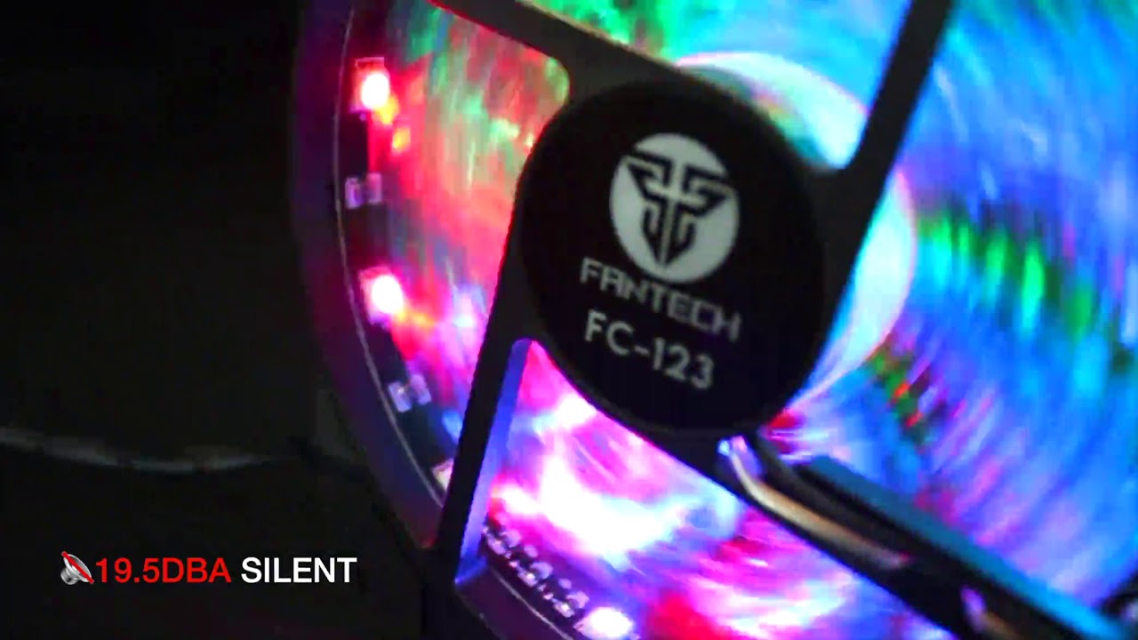 FANTECH FC-123 Turbine Computer Case Fan - YouTube