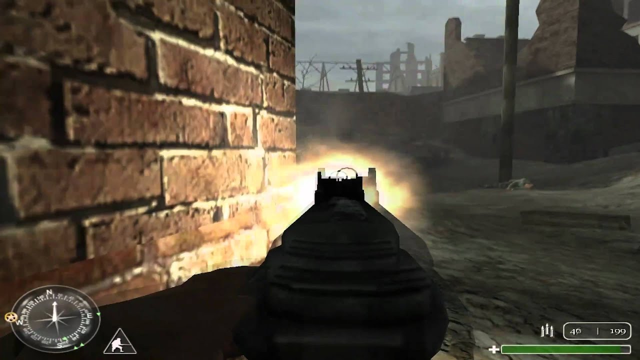 Call of Duty 1 HD Walkthrough Part 14: Retaking Red Square Part 2/To ...