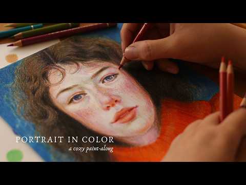 Portrait in Color | A Cozy Paint-Along with Every Detail