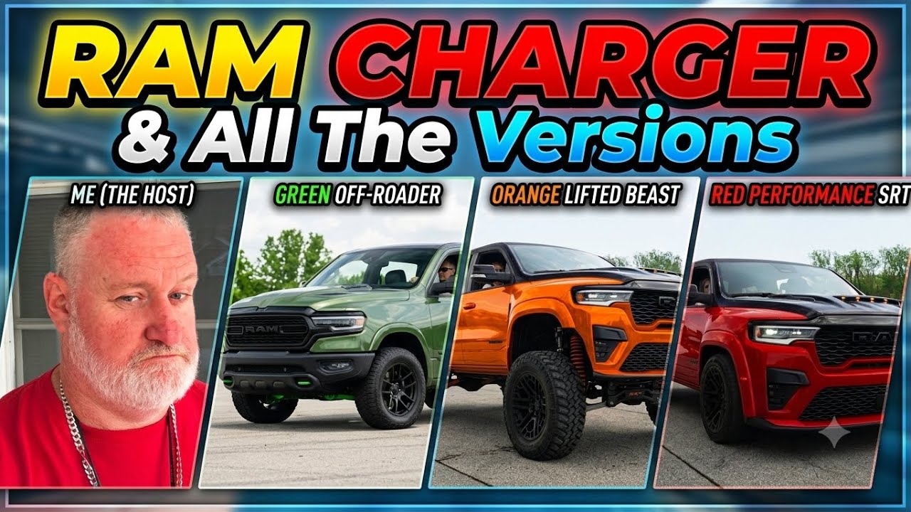 Ram Charger And All The Different Versions - YouTube