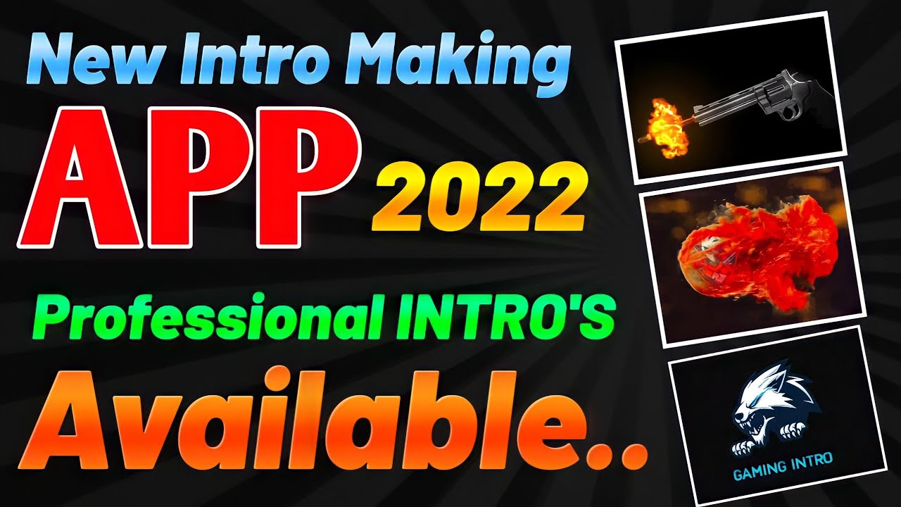 Best Intro Editing App In 2022 | Professional Intro Editing App 🤩 ...