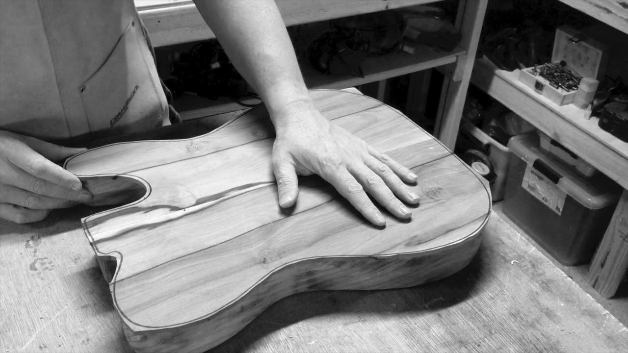 Telecaster Thinline Build Part 2 - YouTube