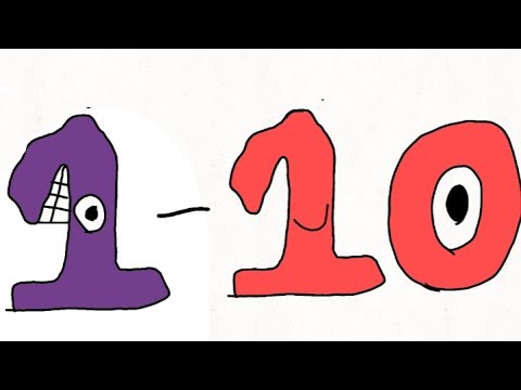 number lore 1 - 10 (part 1) - YouTube