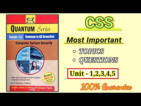 CSS important question for aktu exam | css important topic |how to ...