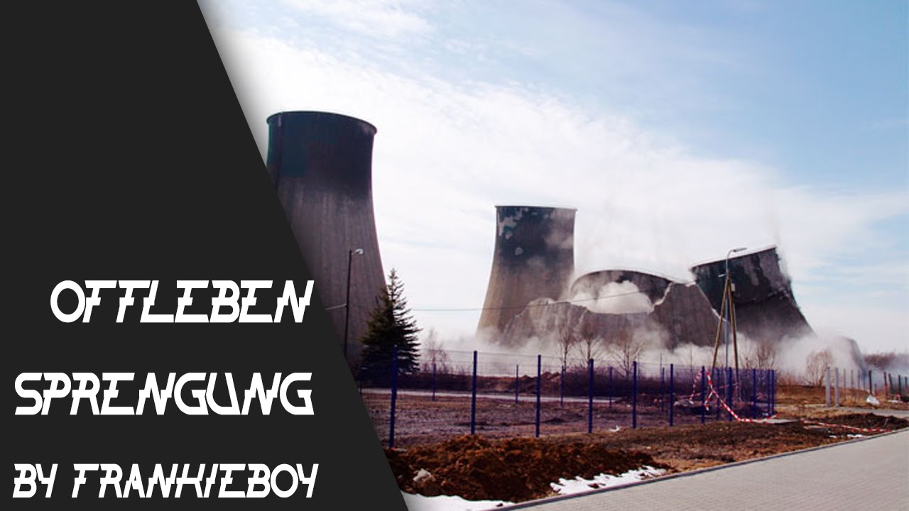Powerhouse Offleben targeted detonation Block C boiler house - YouTube