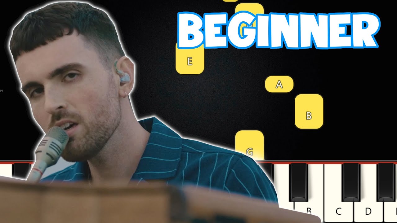 Arcade - Duncan Laurence | Beginner Piano Tutorial | Easy Piano - YouTube