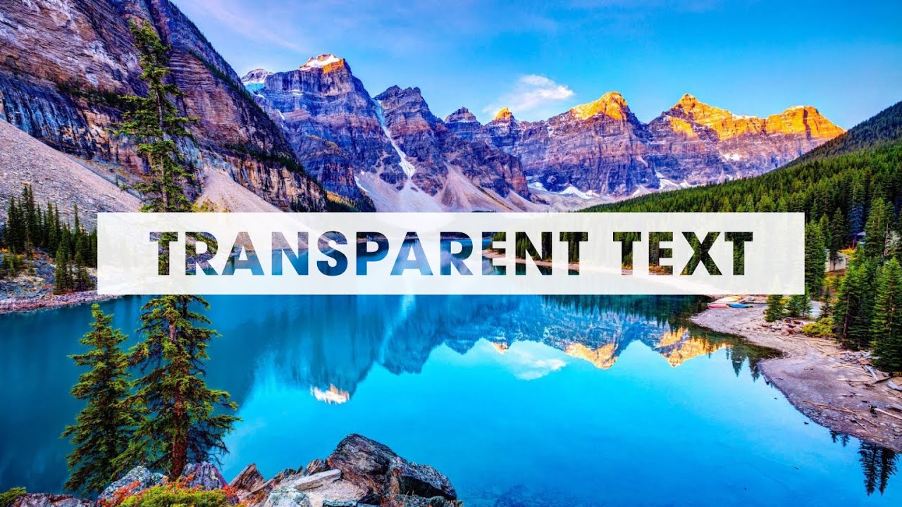 How To Create Transparent Text In Photoshop C ch T o Ch Trong Su t how-to-create-transparent-text-in-photoshop-c-ch-t-o-ch-trong-su-t