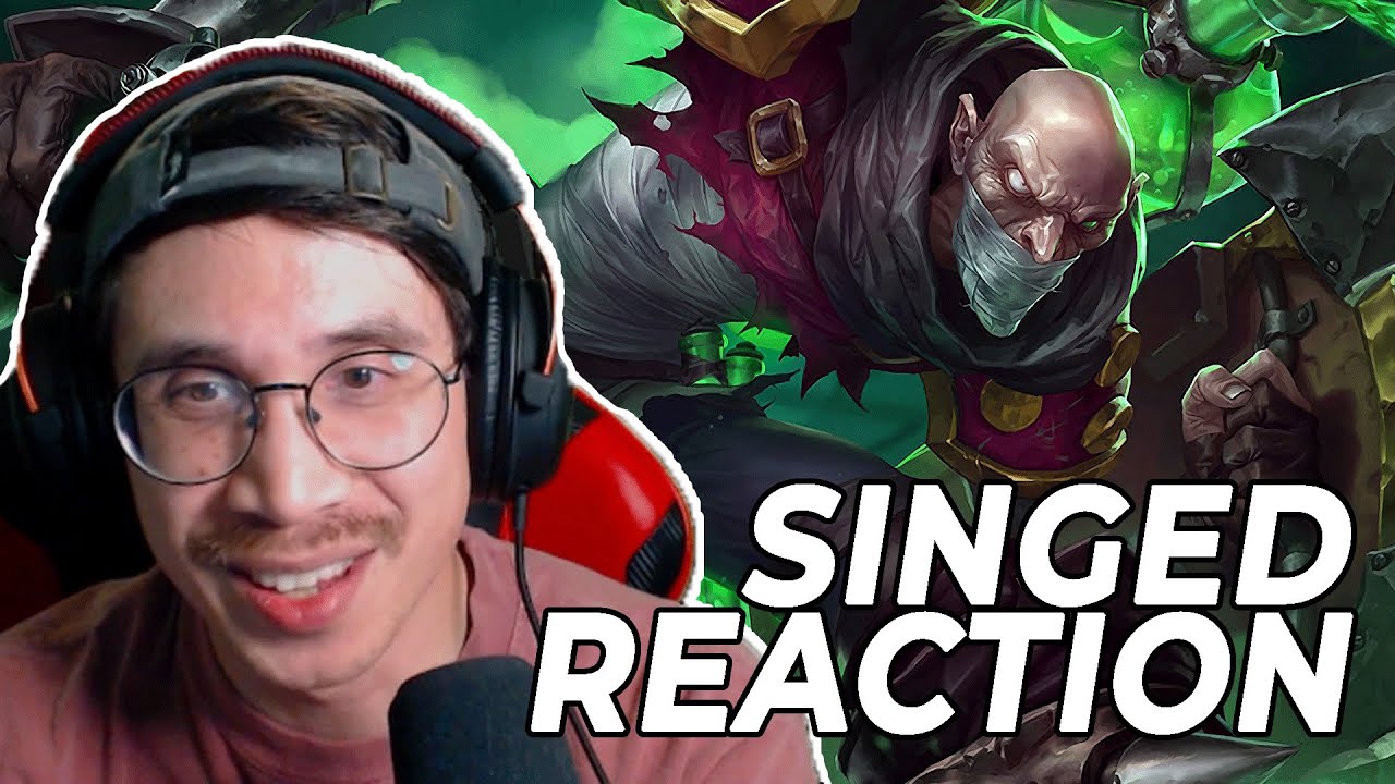 Arcane fan reacts to SINGED (Voicelines, Skins, & Story) | League of ...