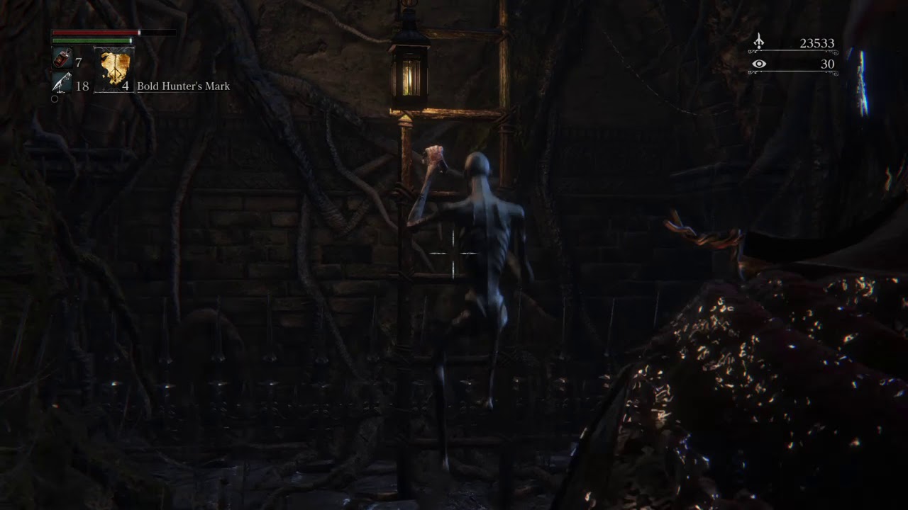 Bloodborne: Chalice Dungeon climbing practice - YouTube