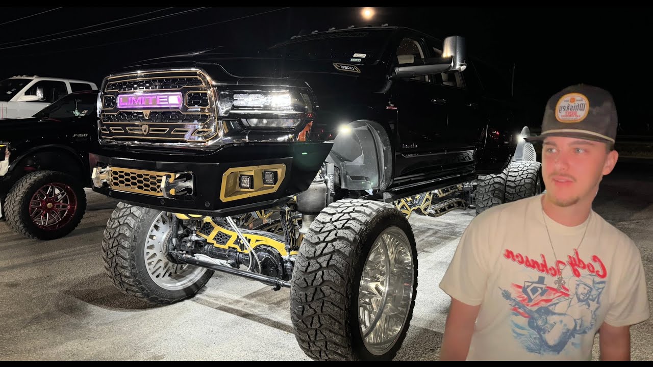 !!Huge SEMA Mega Cab!! !Funny Moments Included! - YouTube