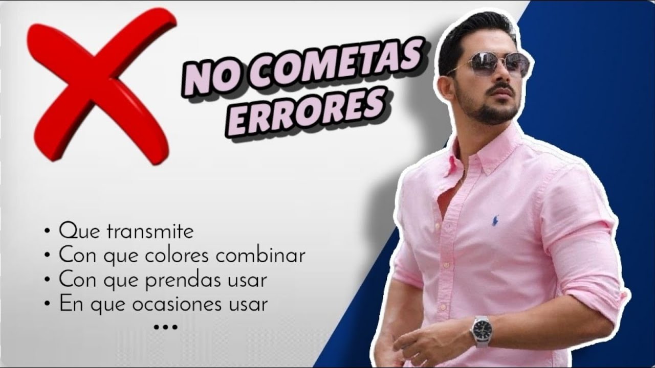CAMISA ROSA Como combinarla y usarla bien (+40 OUTFITS) - YouTube