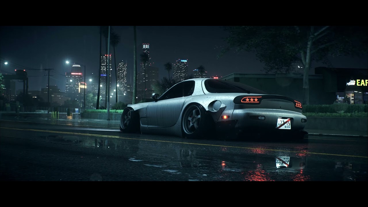 Fondo de Pantalla Animado Mazda RX7 Gris de Coches 🚗 en Movimiento [4K ...