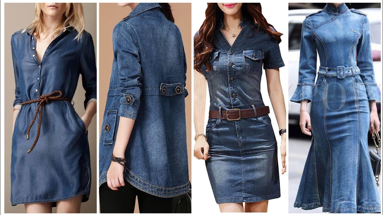 Denim OutClass Designing Of Girls Outfit - YouTube